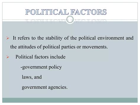 The Macro Environment Pptx Green Solutions Business