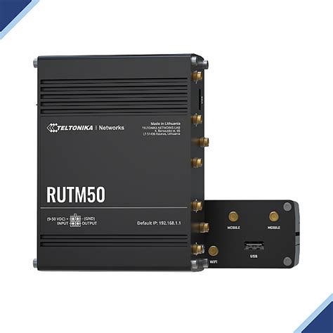 Teltonika Rutm50 Dual Sim 5g Router For North America Novatel Communications Ltd Ireland