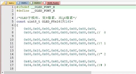 Stm32入门教程 2023版【4 2】oled显示屏简介 哔哩哔哩