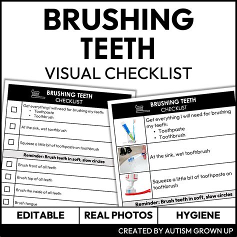Brushing Teeth Checklistdefault Title