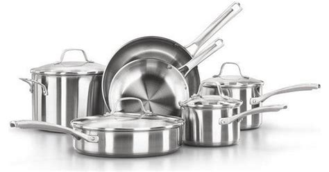 Calphalon Classic Cookware Set With Lid 10 Parts • Price