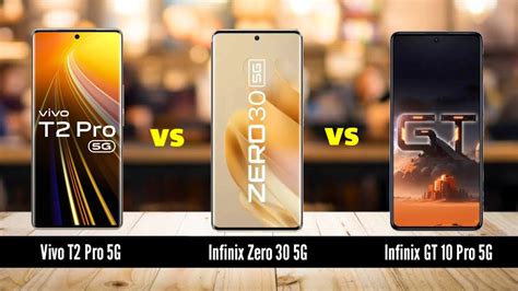 Top 3 5G Smartphones Battle Vivo T2 Pro 5G Vs Infinix Zero 30 5G Vs
