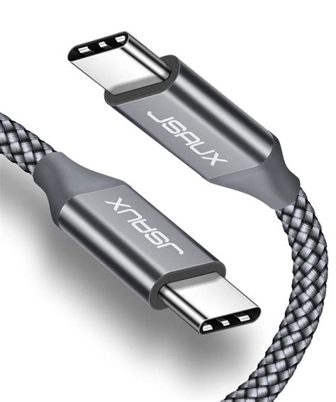 JSAUX USB C To USB C Cable 3 Pack Nomad Travel Gear
