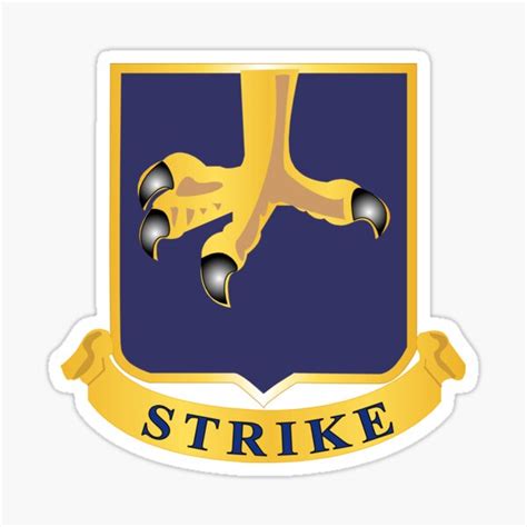 Army 502nd Infantry Regt DUI Wo Txt Sticker For Sale By