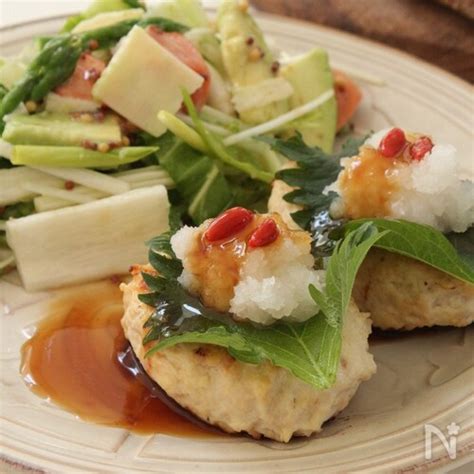 和風おろし豆腐ハンバーグ レシピサイトnadia
