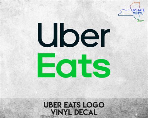 Uber Eats Logo Vinyl Decal Sticker Multiple Colors Available Etsy
