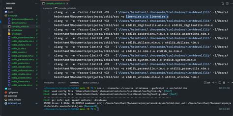 Linenoise C Is Not Copied And Generated Script Contains Host Specific Paths Issue Nim