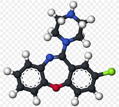 Clozapine Molecule Drug Atypical Antipsychotic Png 1250x1125px