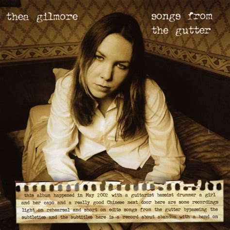 Thea Gilmore Songs From The Gutter Lyrics And Tracklist Genius
