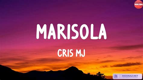 Marisola Mix Letra Cris Mj Bad Bunny Ozuna Youtube