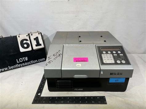 Bio Tek Flx800 Fluorescence Microplate Reader Bentley And Associates Llc