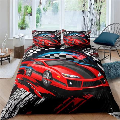 Cars Bedding Queen Size Bedspread Hanaposy