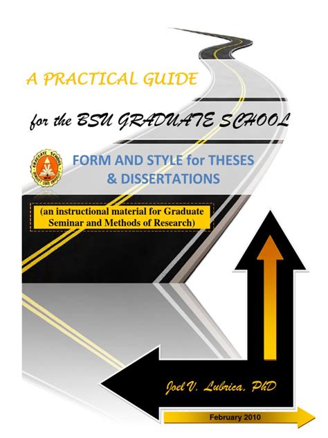 Bsu Thesis Format Pdf Pdf Thesis Paragraph
