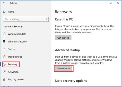 9 Ways To Access Advanced Startupboot Options Windows 10 Minitool