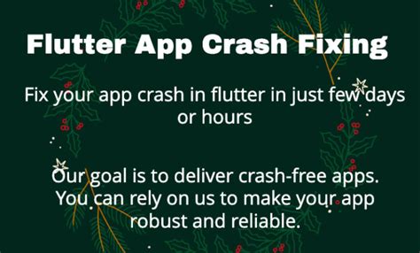Fix Crashes In Your Flutter Mobile App For Android And Ios By Numiraaj
