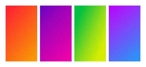 Premium Vector Turing Reaction Colorful Background