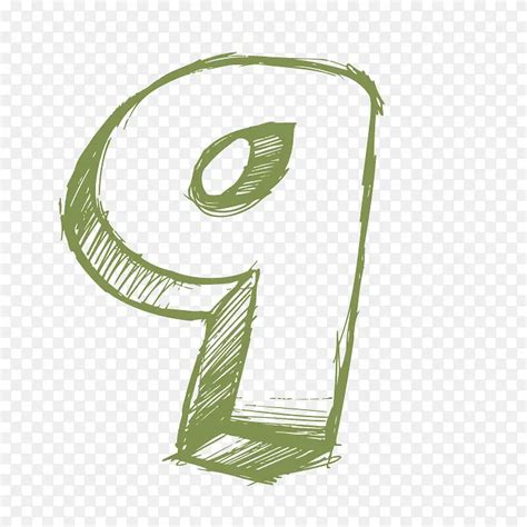 绿色数字9PNG图片素材下载 图片编号10486721 PNG素材网