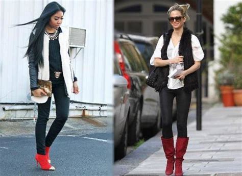 Cómo Combinar Unas Botas Rojas 5 Ideas Que Te Van A Encantar