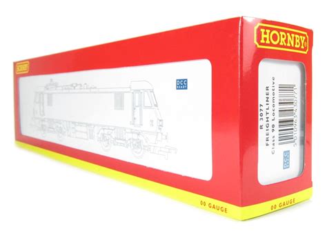Hornby R3077 Class 90 90046 In Original Freightliner Greenyellow