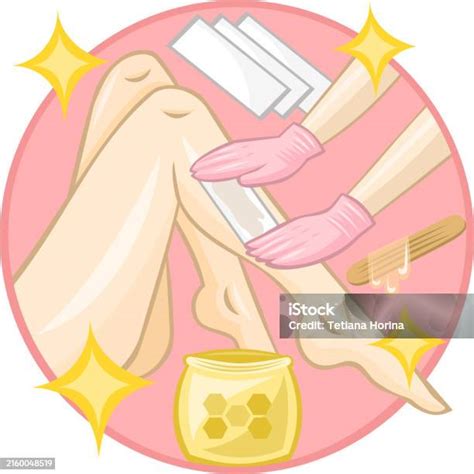 Cosmetologist Removes Unwanted Hair From Legs Of A Girl With A Help Of