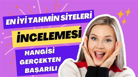 En İyi İddaa Tahmin Siteleri İncelemesi Hangisi Gerçekten Güvenilir YouTube