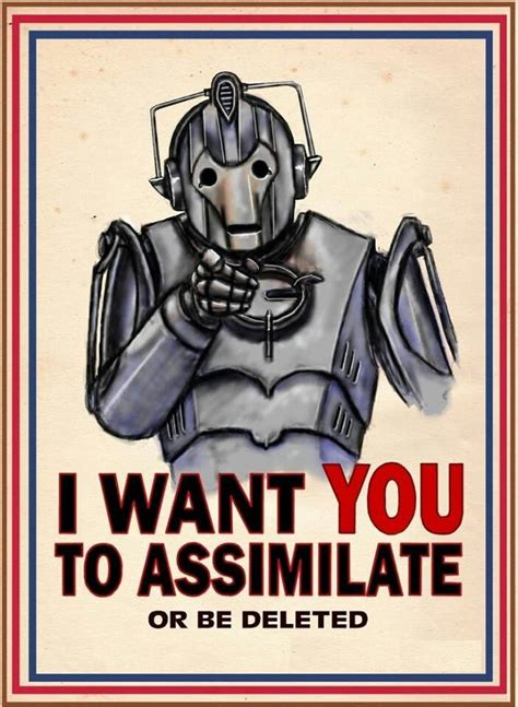 Delete Delete Delete Cyberman Cybermen Doctor Who