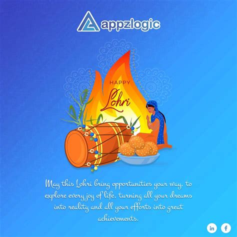 Appzlogic On Linkedin Appzlogicmobilitysolutionspvtltd Lohriwishes