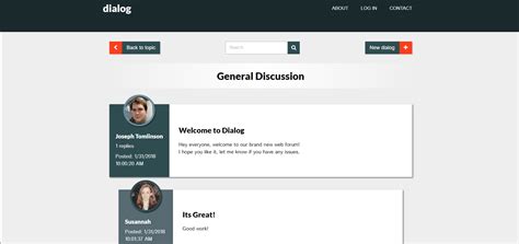 Github Bizzclaw Epicodus Dialog A Simple Open Forum Framework Made