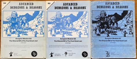 Module G2 The Glacial Rift Of The Frost Giant Jarl Dandd Chronologically