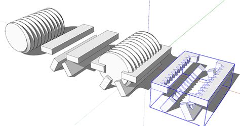 Complex Slicing Of A Helix Pro Sketchup Community