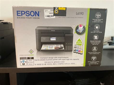 Epson L6190 Wi Fi Duplex All In One Ink Tank Printer With Adf