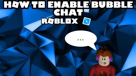 How To Enable Bubble Chat Roblox Studio Tutorial YouTube