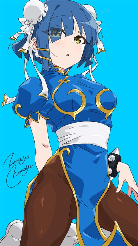 Zetsuyo Chimayo Chun Li Yamada Ryo Bocchi The Rock Capcom Street Fighter Absurdres