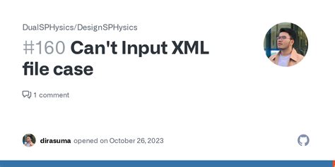 Can T Input Xml File Case Issue Dualsphysics Designsphysics