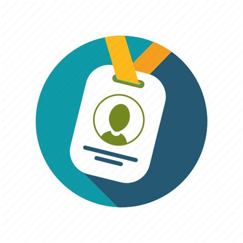 Id Office Pass Work Worker Icon