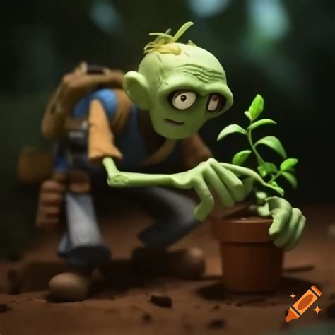 Original Character Design For Plants Vs Zombies Game Concept On Craiyon