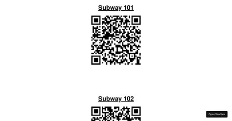Generate QRCode With JSON Data Forked Codesandbox