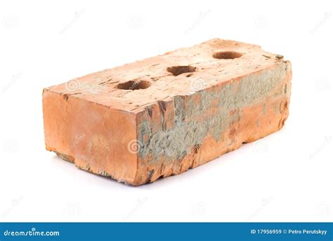 Red Solid Brick Stock Image Image Of Rough Marl Solid 17956959