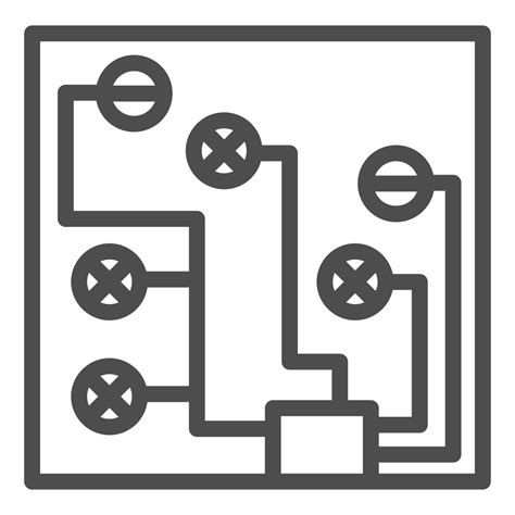 Electronic Microchip Chip Circuit Engineering Hardware Schema Icon Download On Iconfinder