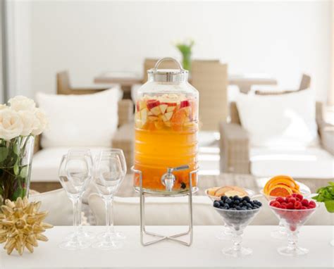 Diy Sangria Bar Fashionable Hostess