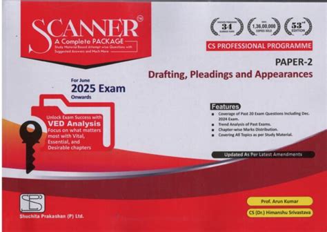 Shuchita Solved Scanner For Cs Professional Module I Syllabus
