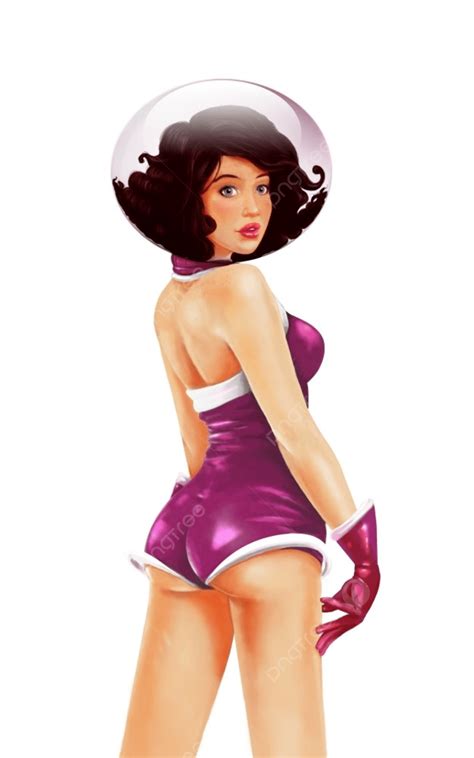 Sci Fi Space Girl Pin Up Space Girl Pin Up Photo Background And Picture For Free Download Pngtree