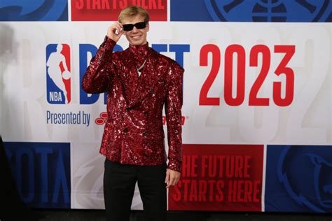 Gradey Dicks Outfit Goes Viral At 2023 Nba Draft Athlon Sports