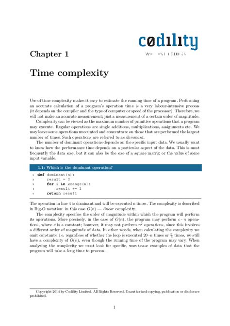 pdf time complexity