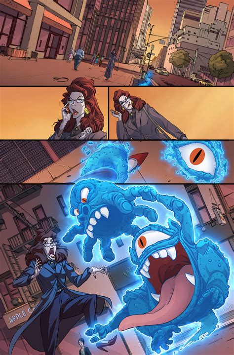 Tmnt Ghostbusters Ii 1 Page 01 By Luisdelgado On Deviantart