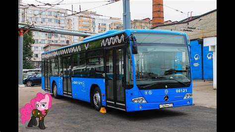Поездка на автобусе Mercedes Benz Conecto II 08121 080302 Маршрут