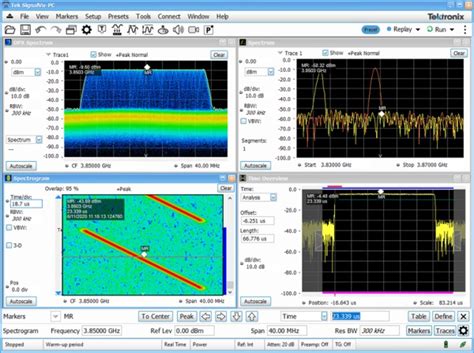 Vector And Rf Suite Of Signal Analysis Software For Pc Tektronix