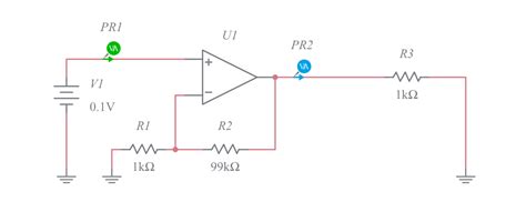 Circuit Design Copy Of Non Inverting Op Amp Tinkercad