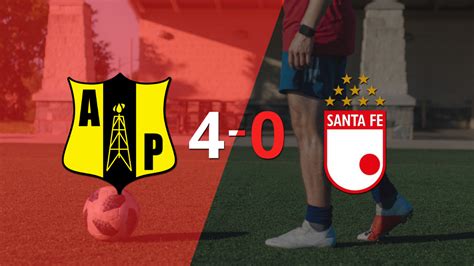 Santa Fe Fue Superado Fácilmente Y Cayó 4 0 Contra Alianza Petrolera