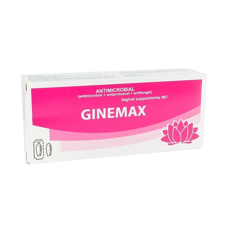 გინემაქსი 7 ვაგინალური სუპოზიტორია